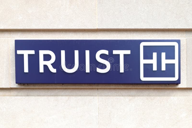 Close-up of the Truist Bank Emblem with the Bank S Logo Editorial Photo ...
