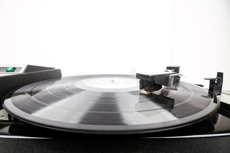 Close Up of Turntable Needle on a Vinyl Stock Photo - Image of party ...