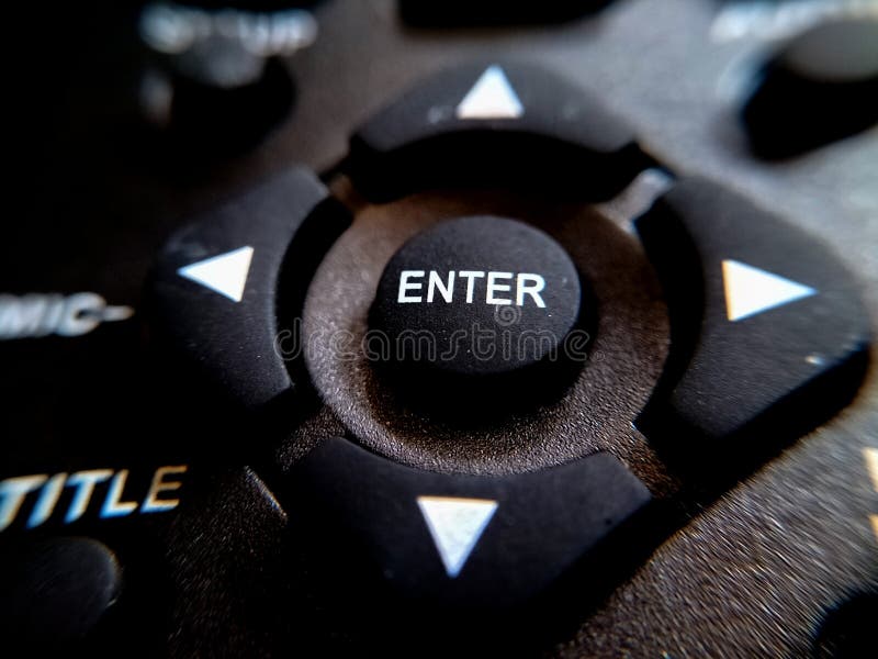 Close Up of Tv Remote Control Button Stock Image - Image of iron ...