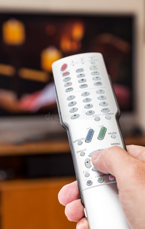 Watching TV stock photo. Image of technology, remote, hdtv - 8013840
