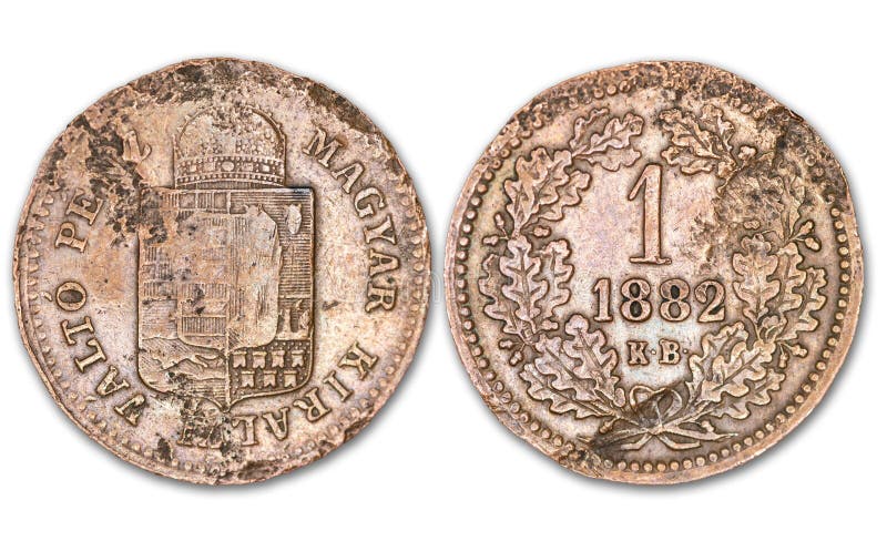 Two Sides of Coins on Reflective Surface Stock Photo - Image of wealth ...