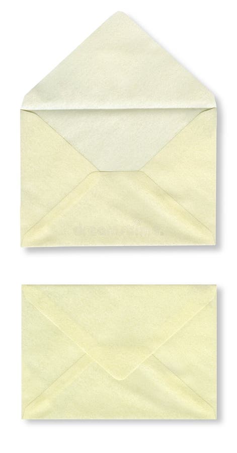 Close-up of two envelopes. stock photo. Image of mailing - 23982576