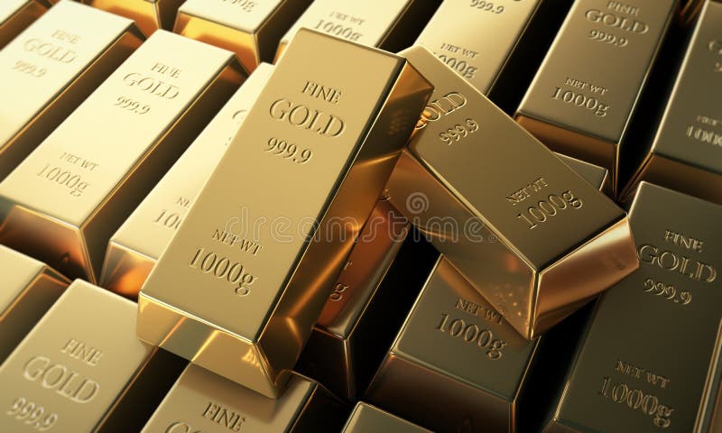 Fine Gold 999.9 stock illustration. Illustration of guaranteed - 35321270