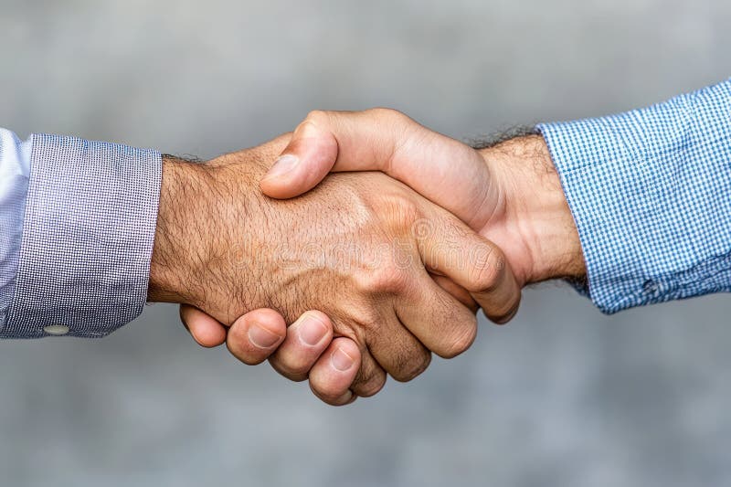 A Close Up of Two Hands Shaking in Professional Setting, Symbolizing ...