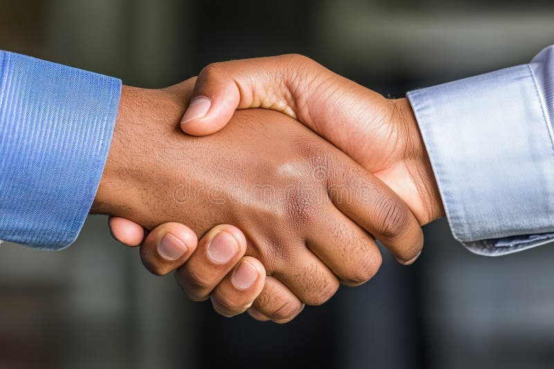 A Close Up of Two Hands Shaking, Symbolizing Agreement and ...