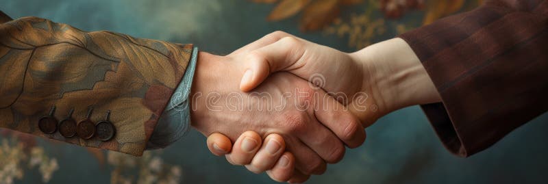 A Close Up of Two People Shaking Hands Stock Illustration ... A Close Up of Two People Shaking Hands Stock Illustration ...
