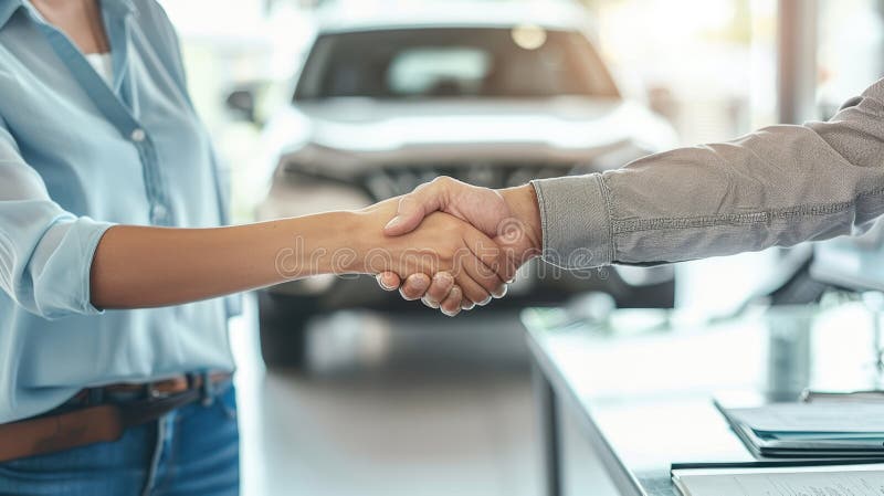 The Handshake Agreement. AI Generated Stock Photo - Image of ...