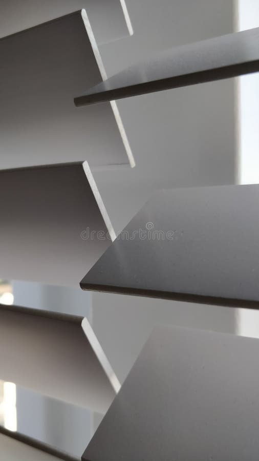 Shutter Panels Switched Half Open Stock Photo - Image of straight ...