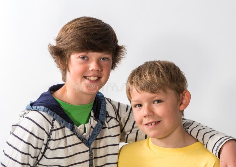 Two Young Brothers stock photo. Image of wear, modern - 31327098
