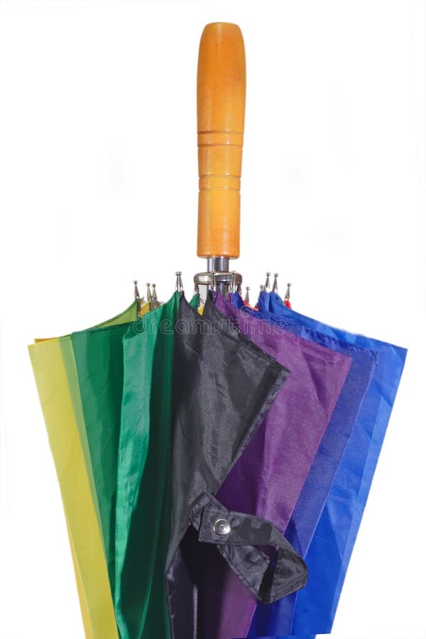 Close Up of an Umbrella stock photo. Image of raindrops - 3940104