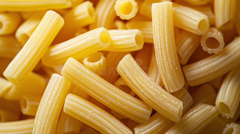 Close Up of Uncooked Macaroni Noodles with Distinctive Texture Stock ... Close Up of Uncooked Macaroni Noodles with Distinctive Texture Stock ...