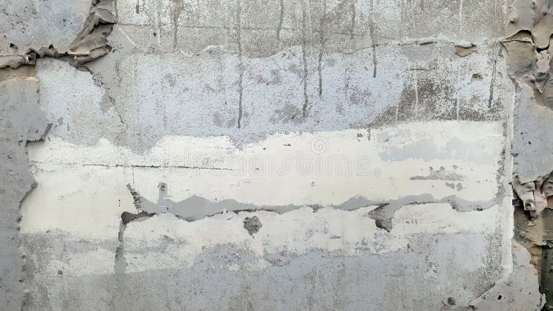 Close Up Under Construction, Demolishing, Showing Peeling Texture of ...
