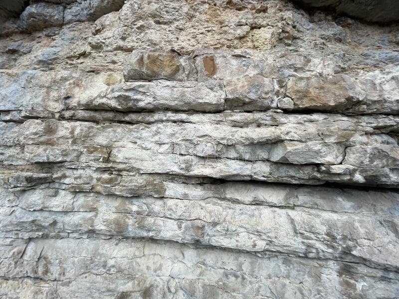 Close Up of Uneven Mountain with Cracks. Texture of Huge Mighty Rock ...