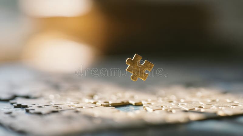 Unfinished Jigsaw Puzzle Stock Illustrations – 1,333 Unfinished Jigsaw ...