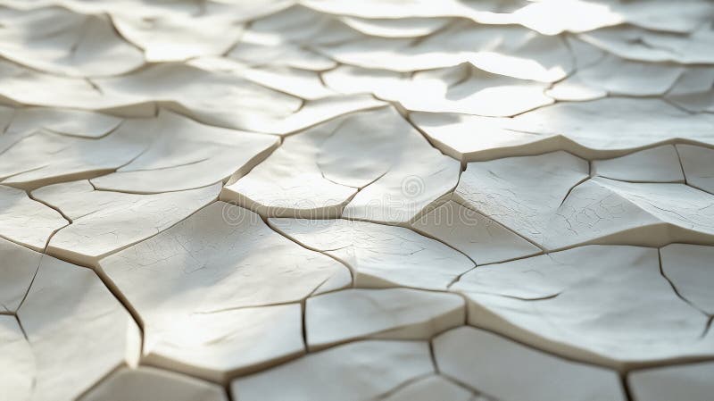 Abstract Textured Surface with Cracked White Patterns Stock ...