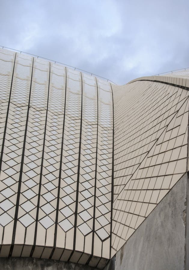 Close-up of the Unique Architectural Details of the Sydney Opera House Editorial Photography ...