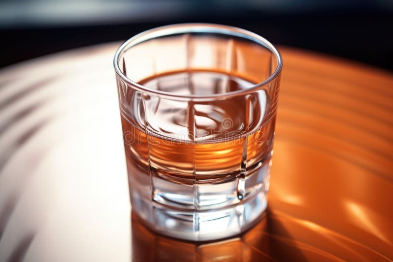 Close-up of a Unity Cup Filled with Water Stock Illustration ...