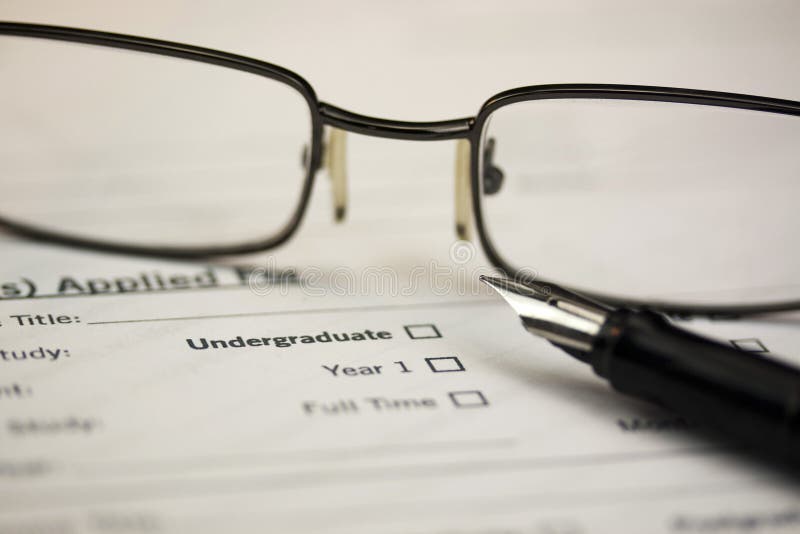 University Application APPROVED Stock Image - Image of congratulations ...