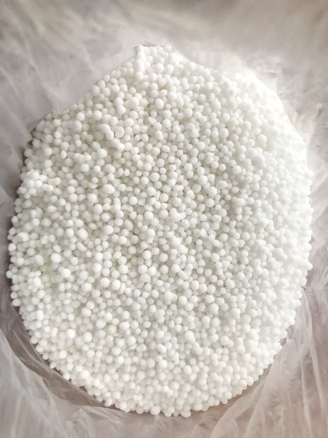 Urea Fertilizer in a Plastic Bag Stock Photo - Image of potassium ...
