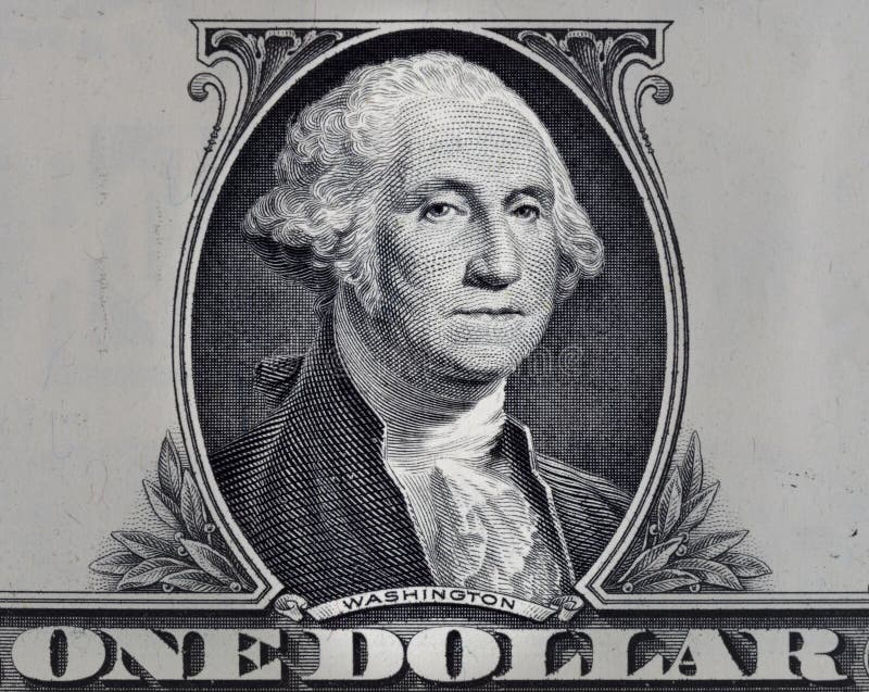 Close Up of US Single Dollar Paper Currency Editorial Stock Image ...