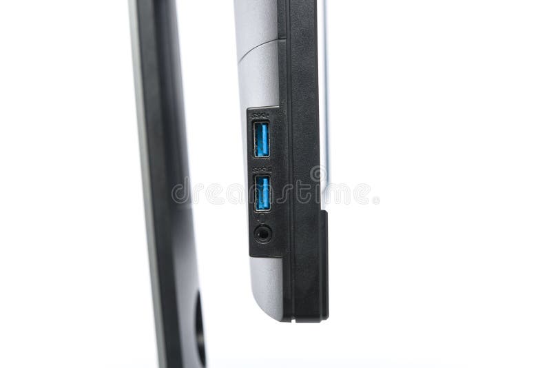 Close Up on USB 3.0 Ports of a Computer Display Stock Image - Image of ...
