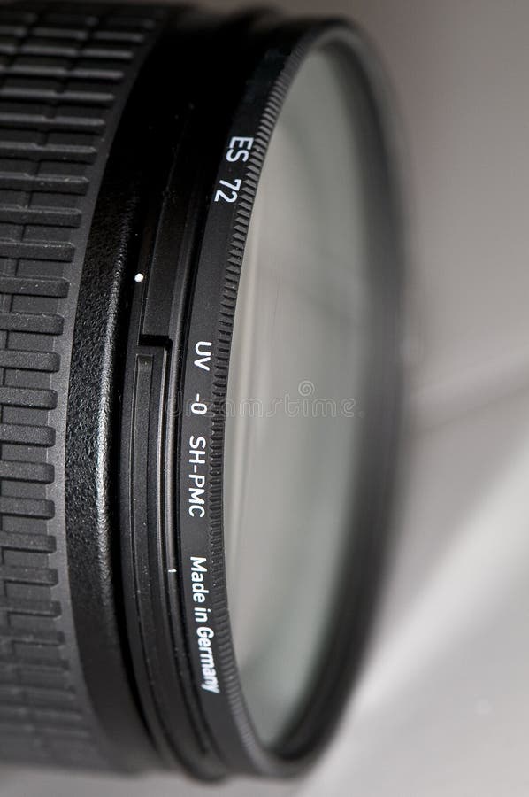 Close Up of an UV Ultraviolet Filter Editorial Stock Image - Image of ...