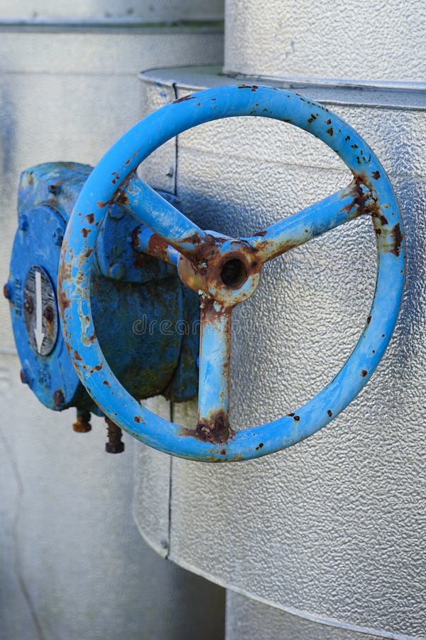 Close-up of a valve handle stock image. Image of handle - 48041417