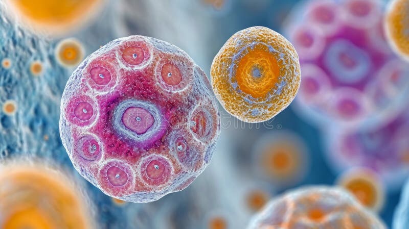 Close-up of Varicella Zoster Virus Causing Chickenpox Under a ...