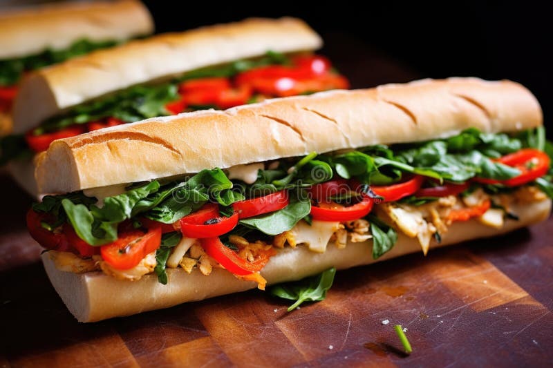 Veggie Subs Stock Illustrations – 10 Veggie Subs Stock Illustrations ...