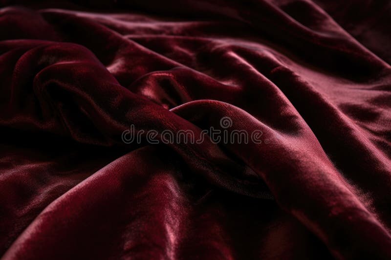 Close-up of Velvet Fabric Texture, with Its Soft and Plush Feel Visible ...