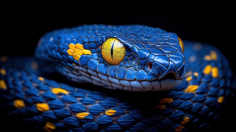 Close-up venomous snake stock photo. Image of amazing - 369977904