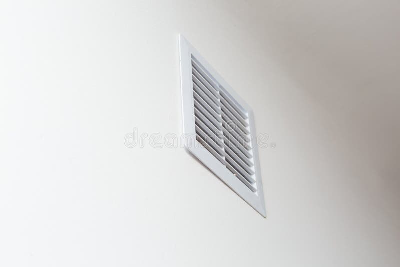 Close Up of Vent on the White Wall Stock Photo - Image of equipment ...