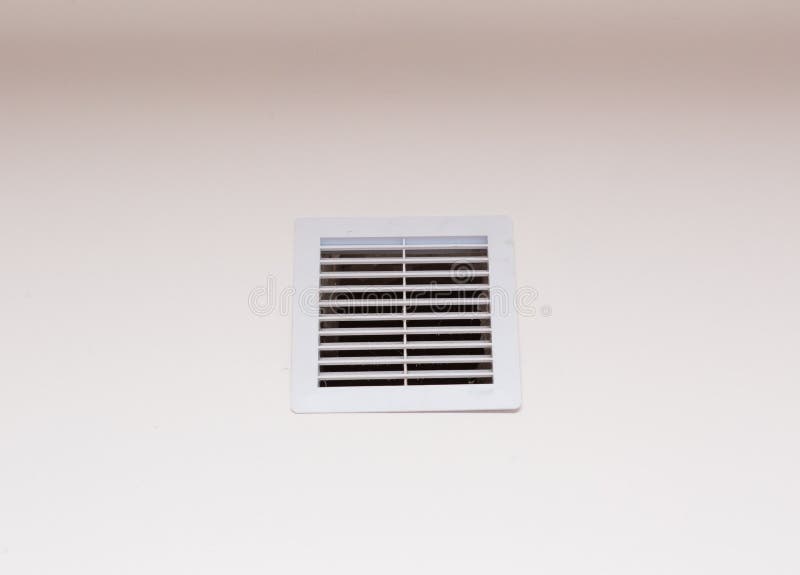 Close Up of Vent on the White Wall Stock Photo - Image of indoor ...