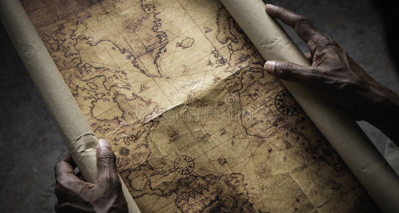 Very old vintage world map stock photo. Image of border - 220939092