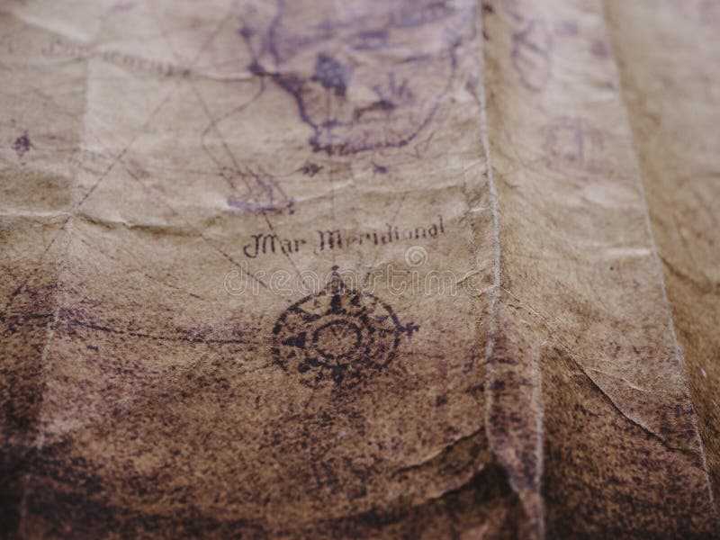 Very old vintage world map stock image. Image of grungy - 220939863