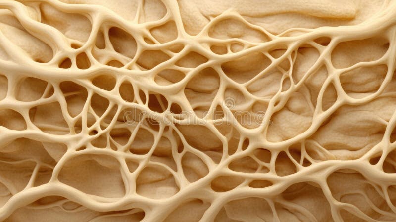 A Close Up of a Very Thin and White Substance, AI Stock Image - Image ...