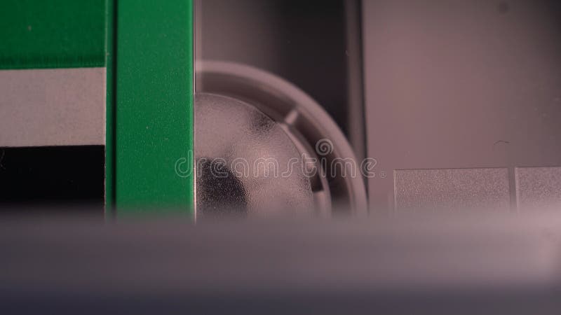 Starting Playback on a Classic Audio Cassette Deck Stock Video - Video ...