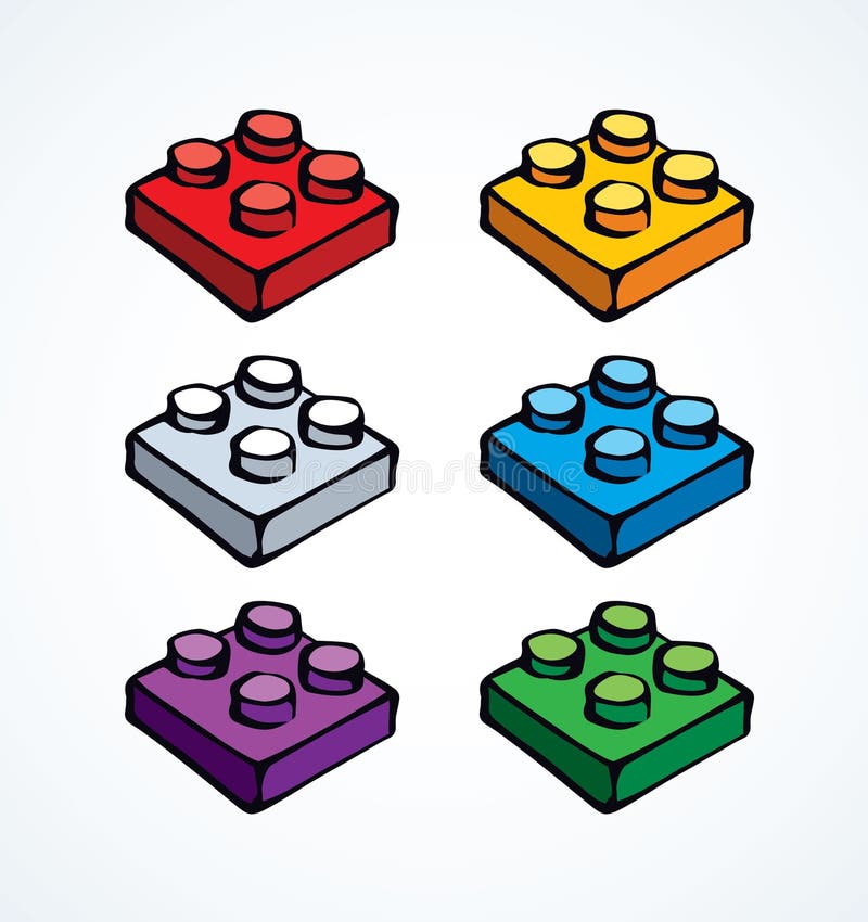 Lego Vector Drawing Stock Illustrations – 780 Lego Vector Drawing Stock ...