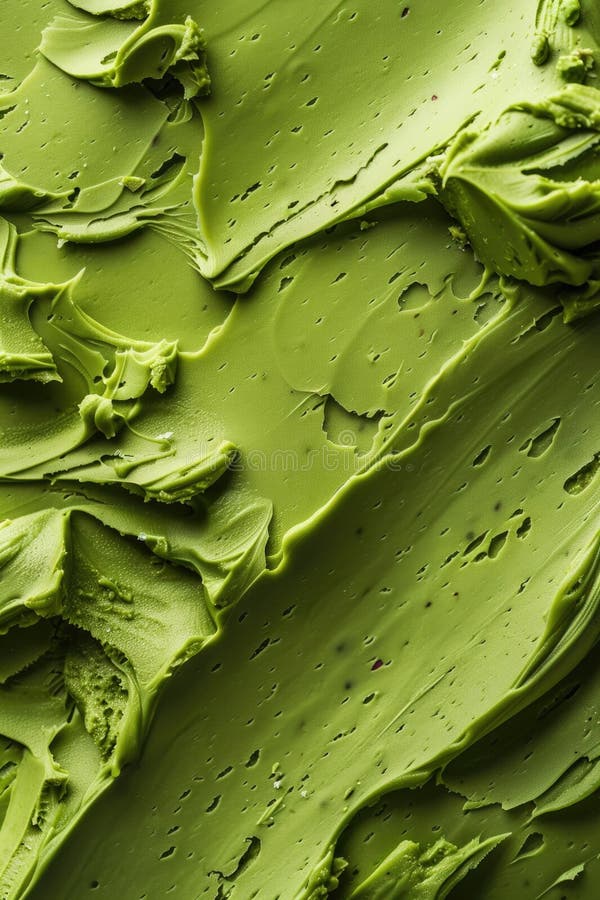 Close-up of Vibrant Green Texture Surface with Organic Patterns Stock ...