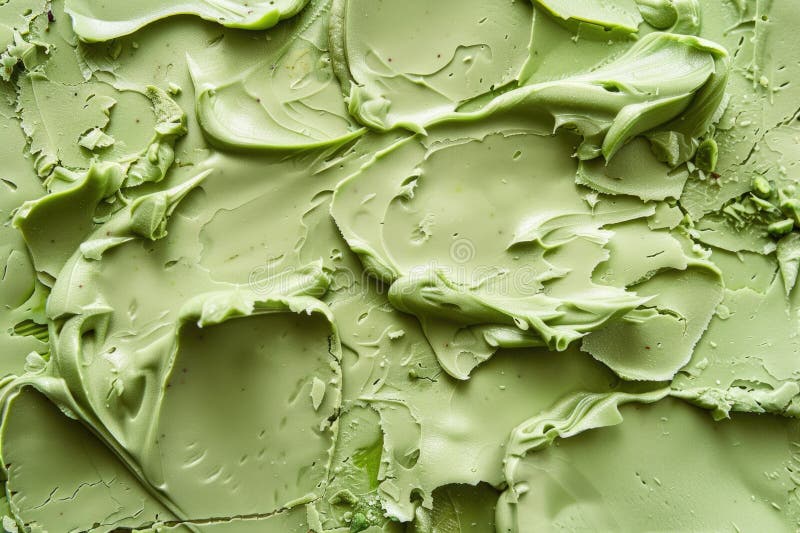 Close-up of Vibrant Green Texture Surface with Organic Patterns Stock ...