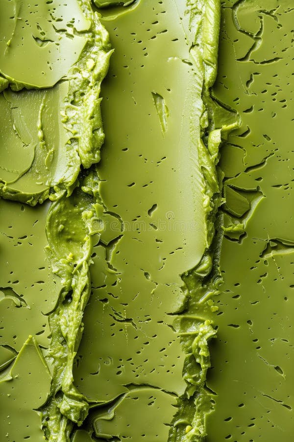 Close-up of Vibrant Green Texture Surface with Organic Patterns Stock ...