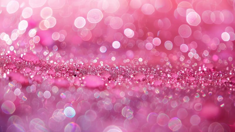 Close Up of a Vibrant Pink Glitter Background, Perfect for Adding a ...