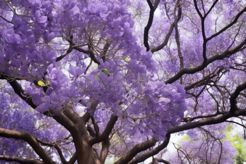 Red Jacaranda Tree Wallpaper