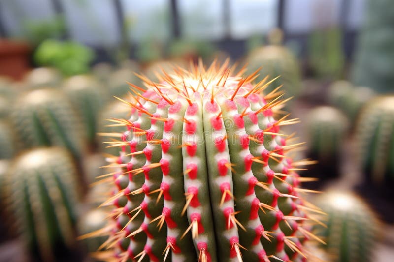 Close-up of a Vicious-looking Cactus Stock Image - Image of desert ...