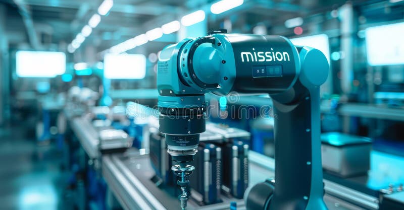 Advanced Robotic Arm Engaged in Precision Calibration with Digital ...