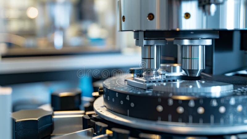 AI-Enhanced Pharmaceutical Quality Control Instruments Stock Photo ...
