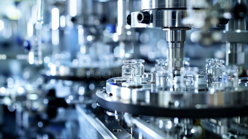 AI-Enhanced Pharmaceutical Quality Control Instruments Stock Image ...