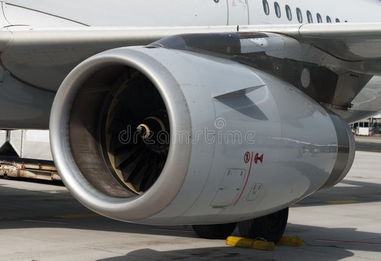 Reaction engine. stock image. Image of airline, plane - 105764175