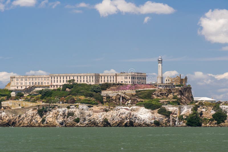 Close Up View of Alcatraz Island Editorial Image - Image of travel ...
