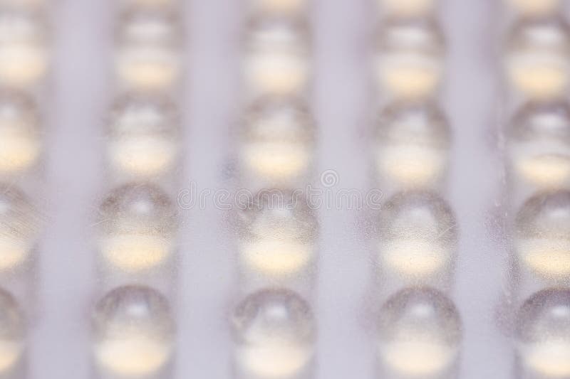 Close Up View of Array of Micro LEDS Under the Diffuser Stock Photo ...